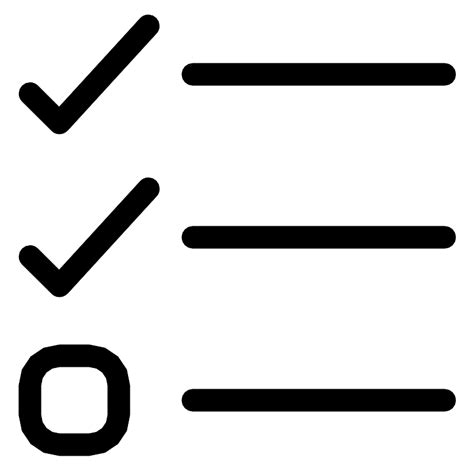 List Check Vector SVG Icon SVG Repo