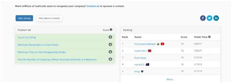 Soumyadip Das Mahapatra On Linkedin Contest Leetcode