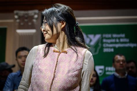 Cm De Blitz Ju Wenjun Championne Du Monde Chessbase