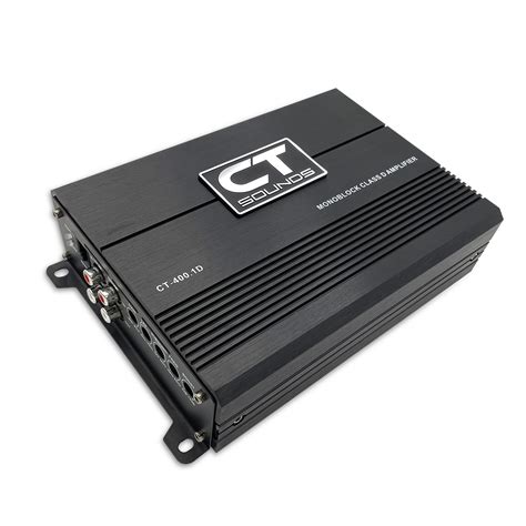 CT-400.1D - 400 Watt Monoblock Amplifier - CT Sounds – CT SOUNDS