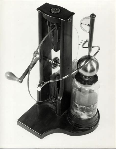 Jones Frictional Plate Electrostatic Generator Smithsonian Institution