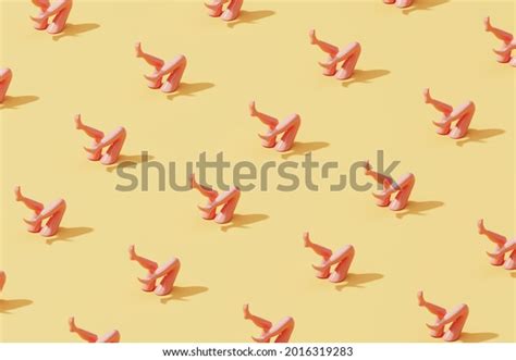 Sexy Woman Bent Over Naked Over 1 Royalty Free Licensable Stock