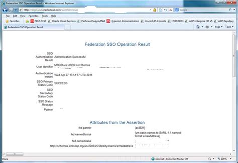 How To Setup SAML V2 SSO On PBCS With ADFS As Identity Provider