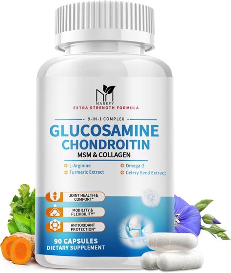 Mabefy Glucosamine Chondroitin Capsules 1500mg With Msm