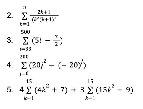Solved 1 Find Explicit Formulas For Sequences Of The Form