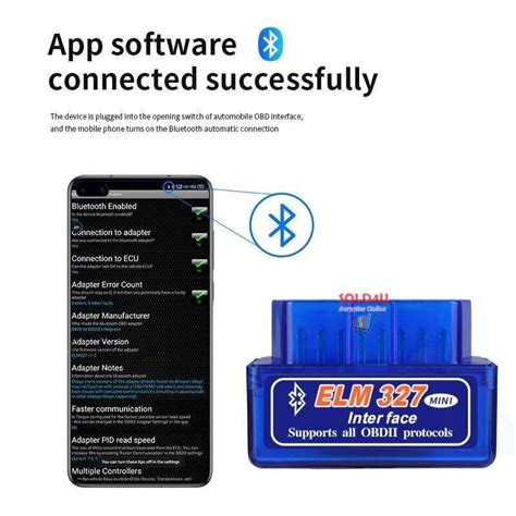 Scanners Elm327 Mini Obd2 Car Diagnostic Scanner Android Ios Windows Bluetooth Version For