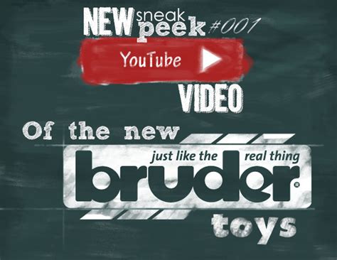 Youtube New Bruder Video