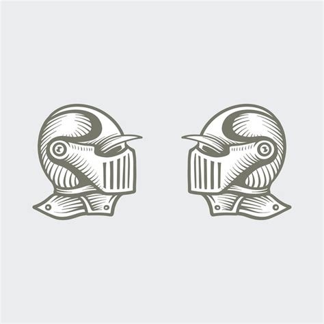 Premium Vector Knight Element Vector