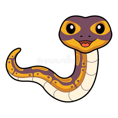 Tira Cómica De La Serpiente Python De La Bola De Banana Linda