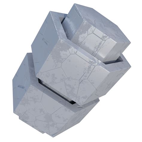 Hexagonal Prism Abstract Shape 3d Illustration 8878160 Png