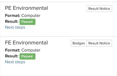 Passed Pe Environmental R Pe Exam