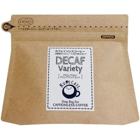 Kurocafe 디카페인 버라이어티 Drip 백 10g×5봉지 ×3세트 재팬스토어 일본약 의약품 전문 직구 쇼핑몰