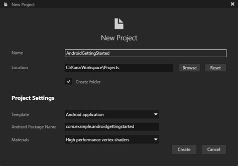 tutorial getting started with kanzi android framework droidfw