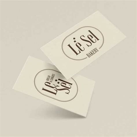 베이커리 로고 디자인 의뢰 Le Sel 르쎌 디자인 의뢰는 라우드소싱 로고 디자인 베이커리 로고 디자인 빵집 명함