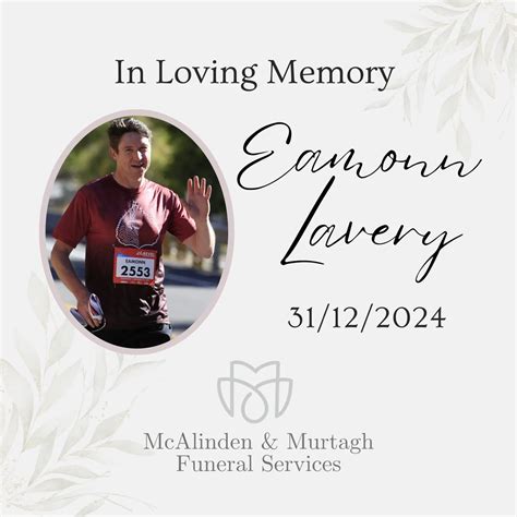 The Late Eamonn Lavery Mcalinden And Murtagh