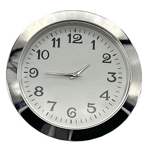 Yammee Alloy Clock Face Clock Insert With Long Last Arabic Numerals