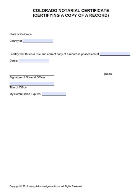 Printable Birth Certificate Template