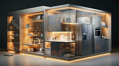 Ai Generated Connected Living The Iot Revolution In Smart Homes Ai Generated 35415714 Stock