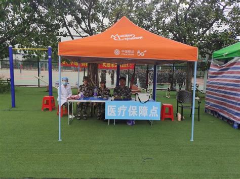 用心服务 医者护航 ——2023 级新生军训医疗保障工作 南华工商 总务处