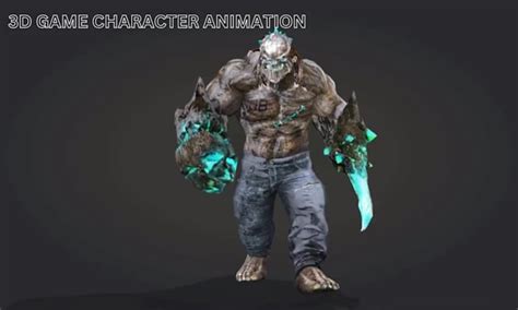 3d Game Character Animation Unreal Engine Unity Fbx File Game Asset 3d Rigging By Samidan0