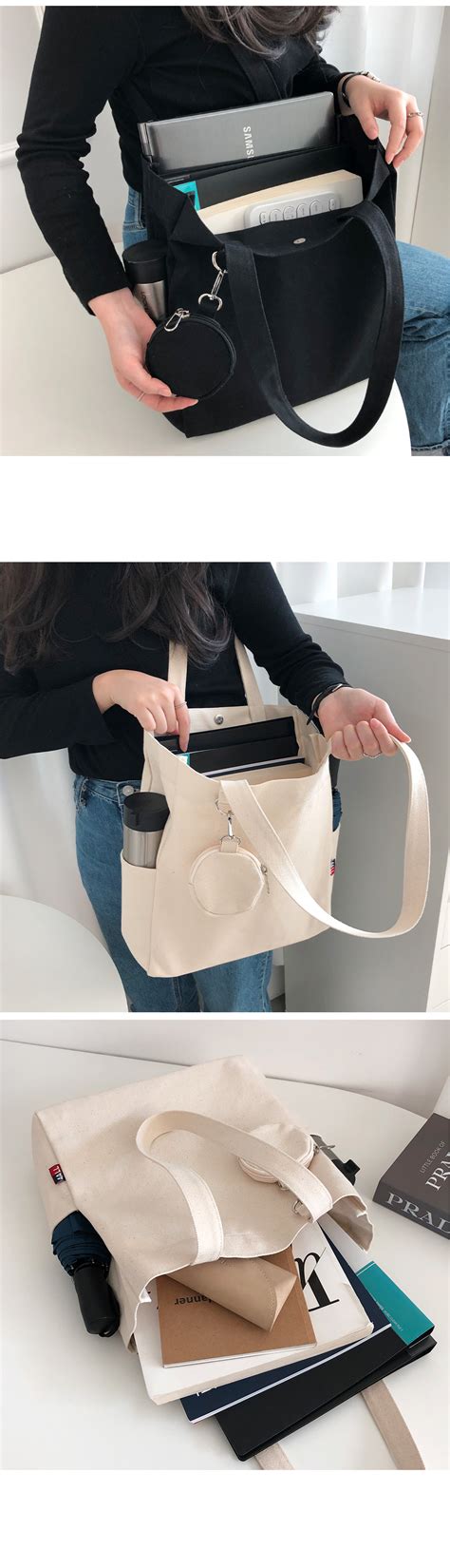 데일리바인 당일발송 2col 스퀘어 무지 남녀공용 숄더백 캔버스 여행가방 보조가방 아이팟 원형 파우치 키링 학생 학원가방 운동가방 기저귀가방 텀블러백 짱짱한 생활방수