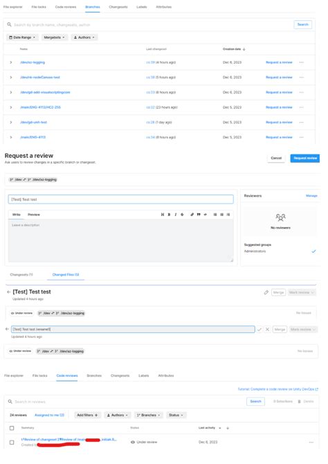 Renaming Plastic Pull Request Code Review From Web Gets Randomly Overwritten By Unrelated