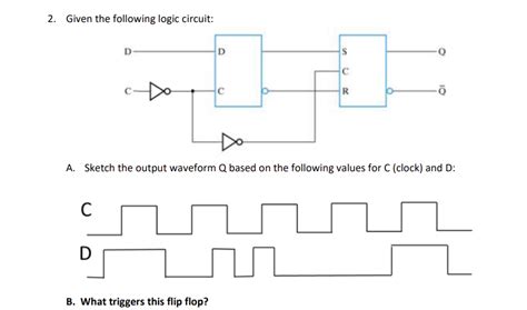 2 Given The Following Logic Circuit A Sketch The
