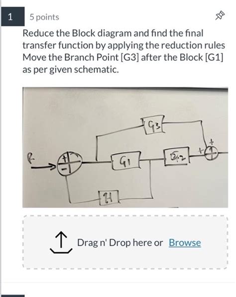Solved Reduce The Block Diagram And Find The Final Transfer Chegg