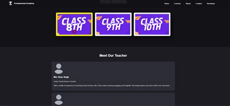 Github Tejazmalieducational Website Educational Website Is A