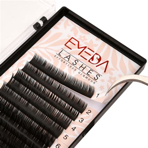 Private Label Package Lash Extensions Wholesale Emeda Eyelash