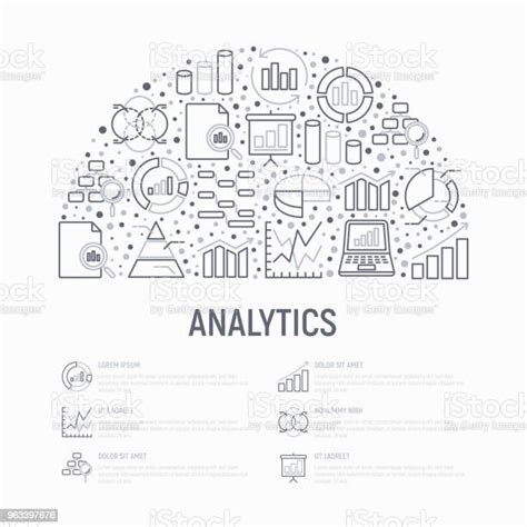 얇은 선 아이콘으로 30 원에 분석 개념 피라미드 다이어그램 차트 통계 분석 현대 벡터 일러스트 레이 션 배너 웹 페이지 인쇄