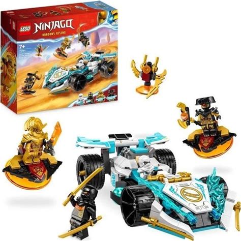 Lego Ninjago La Voiture De Course Spinjitzu Le Pouvoir Du Dragon De Zane Eur