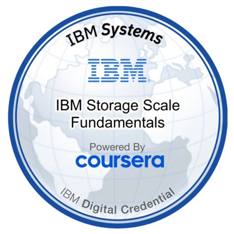 Ibm Storage Scale Fundamentals Coursera Credly