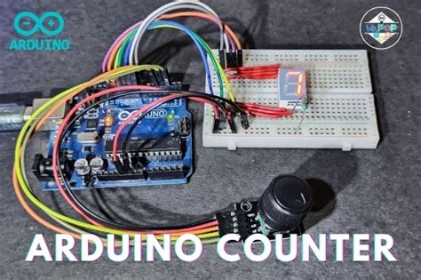 Arduino 7 Segment Display Counter Rotary Encoder