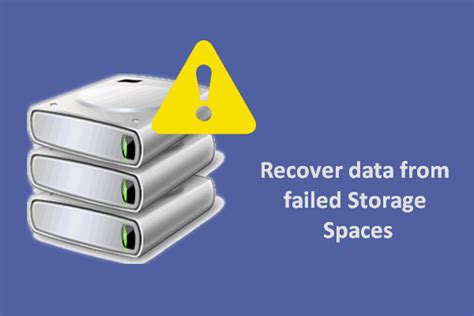 How Do You Recover Data From Failed Storage Spaces With Ease