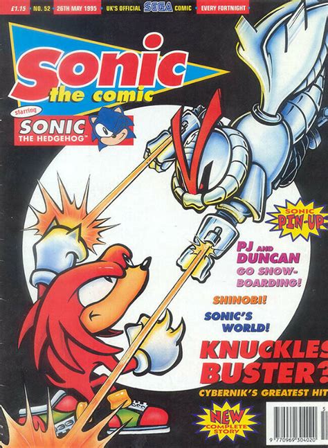 Fleetway Sonic Comic Covers