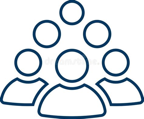 Group Of People Icons Team Icons Set People Employee People Group Icon Team Staff User