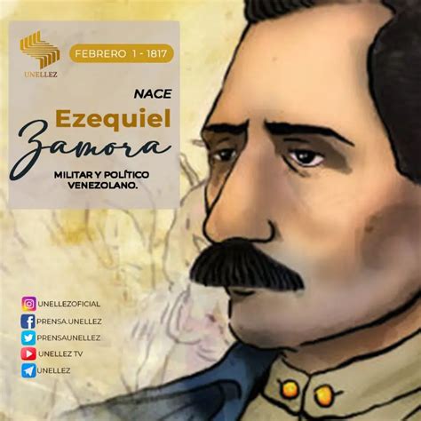 Ezequiel Zamora Héroe De La Guerra Federal En Venezuela Basado En