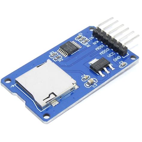 Micro Tfsd Card Memory Module Spi For Arduino Maker Zone
