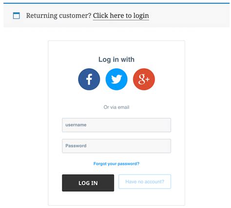 Customize Woocommerce Checkout Login And My Account Forms