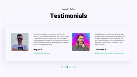 Hossein Taheri Portfoliopdf Web Development Internet