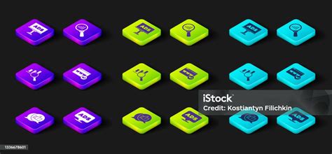 고객 제품 등급 광고 돋보기 및 분석 웹 사이트 템플릿 및 아이콘을 설정합니다 벡터 3차원 형태에 대한 스톡 벡터 아트 및 기타 이미지 3차원 형태 5 고객 Istock