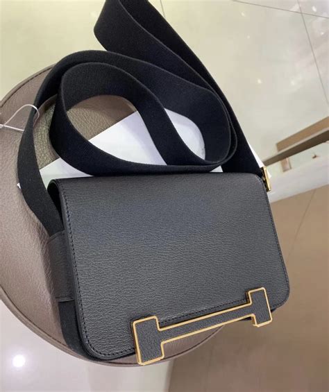 香港臺灣愛馬仕木屐包 Hermès Geta bag Chevre Mysore CC89 Noir 黑色山羊皮 Qatar Kuwait
