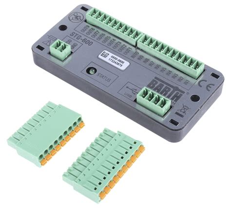 0660 0600 Barth Barth Lococube Mini Plc Series Plc I O Module For Use With Stg 600 7 → 32 V