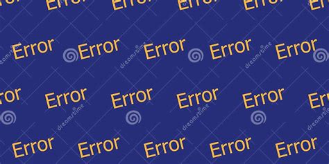 Error Pattern Vector On Dark Blue Background For A Unique And Creative