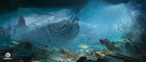 Assassins Creed Iv Black Flag Concept Art By Donglu Yu Concept Art World