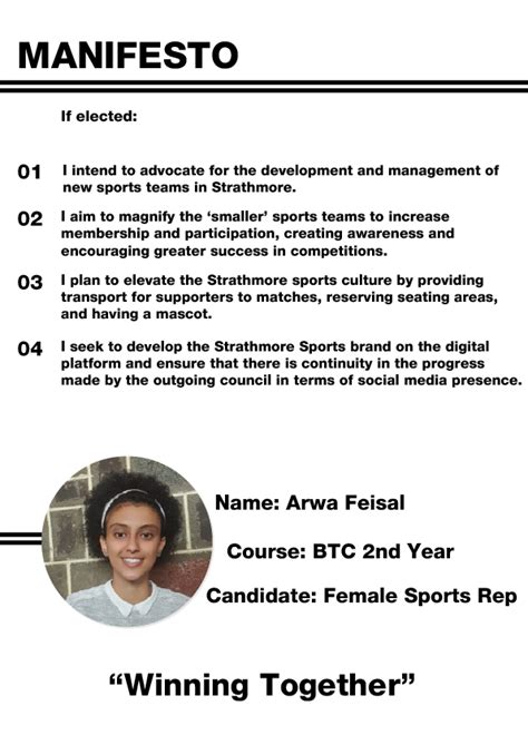 Political Manifesto Examples