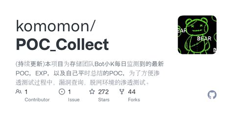 Poc Collect Vulnerability Record Csv At Main Komomon Poc Collect Github