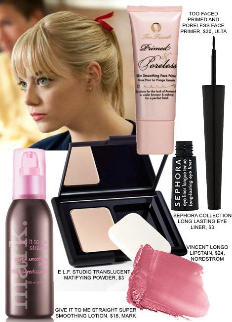 Emma Stone Emma Stone Makeup Perfect Cat Eye Makeup