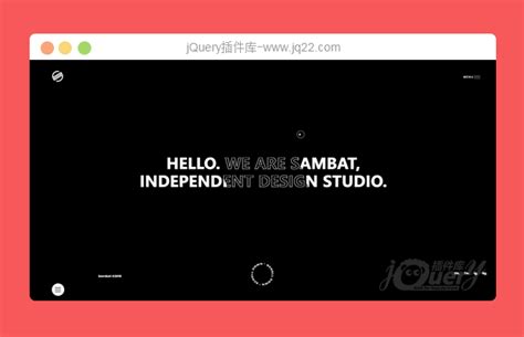 Jquery响应式创意工作室类模板